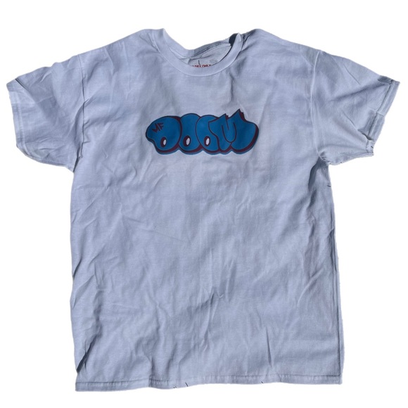 Gildan | Shirts | Mf Doom Doomsday Graffiti Doom Handstyle Logo Tshirt ...